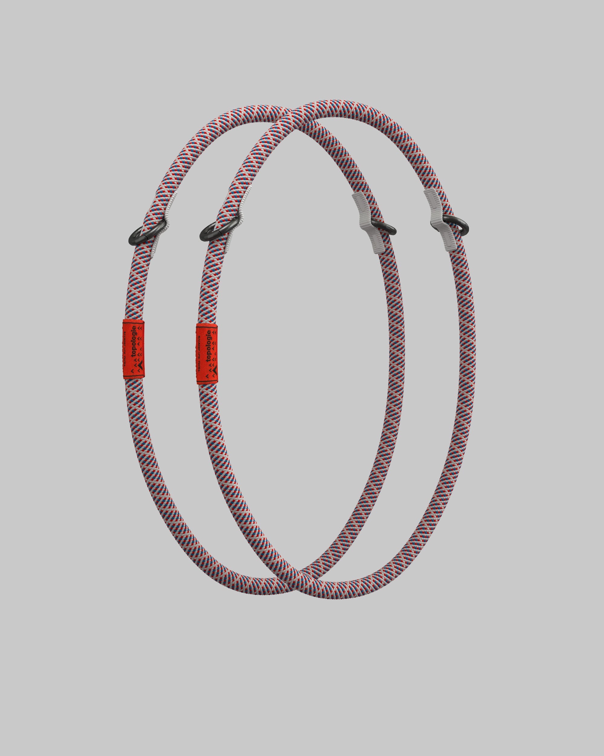 10mm Rope Loop / Red / White / Blue Lattice – Topologie US